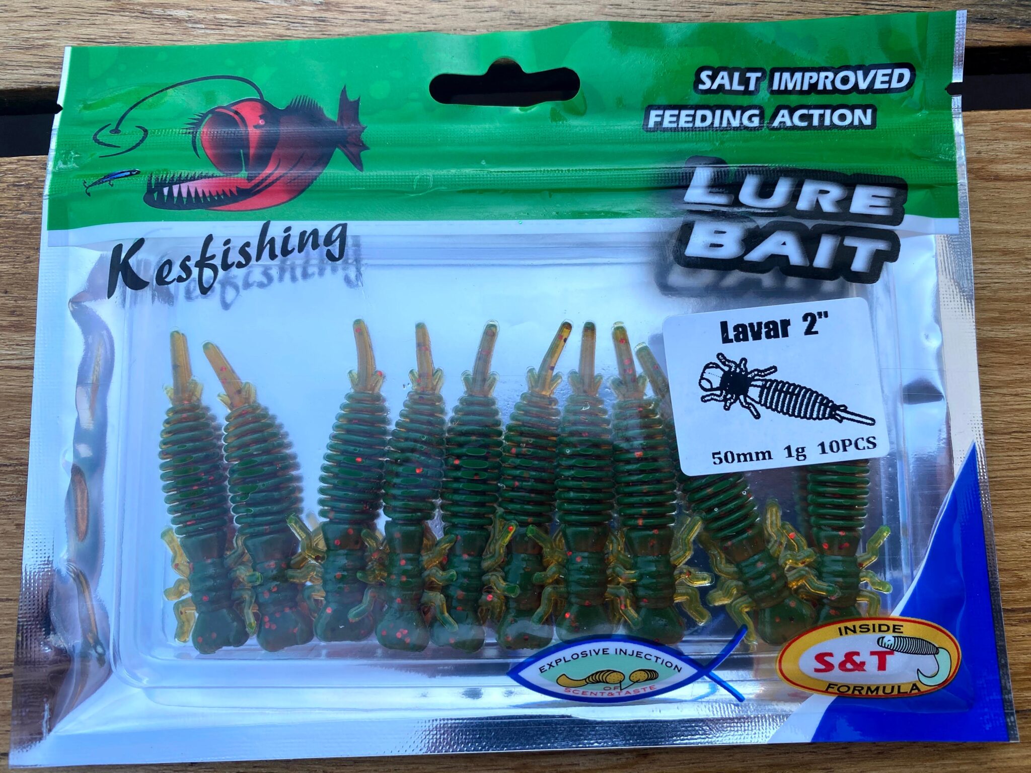 KESFISHING Creature Bait Soft Bait (Larva) | AliTackle